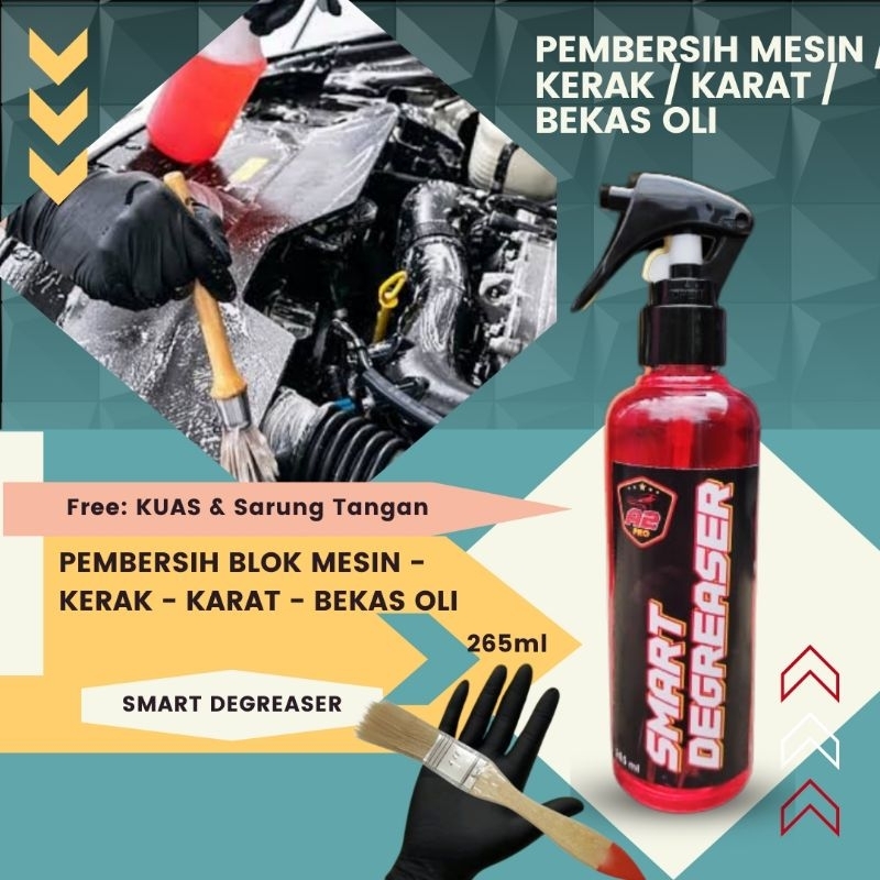Jual Pembersih Kerak Mesin Motor | Smart Degreaser Motor & Mobil Pembersih Kerak, Karat Blok ...