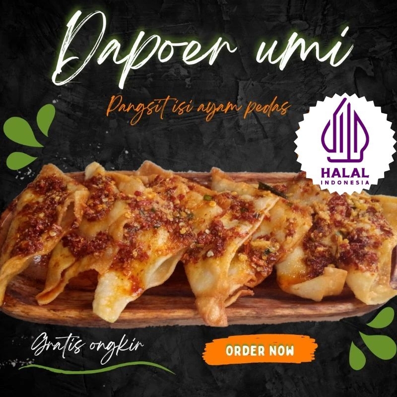 Jual Pangsit Ayam Goreng Dapoer Umi Makanan Siap Saji | Shopee Indonesia