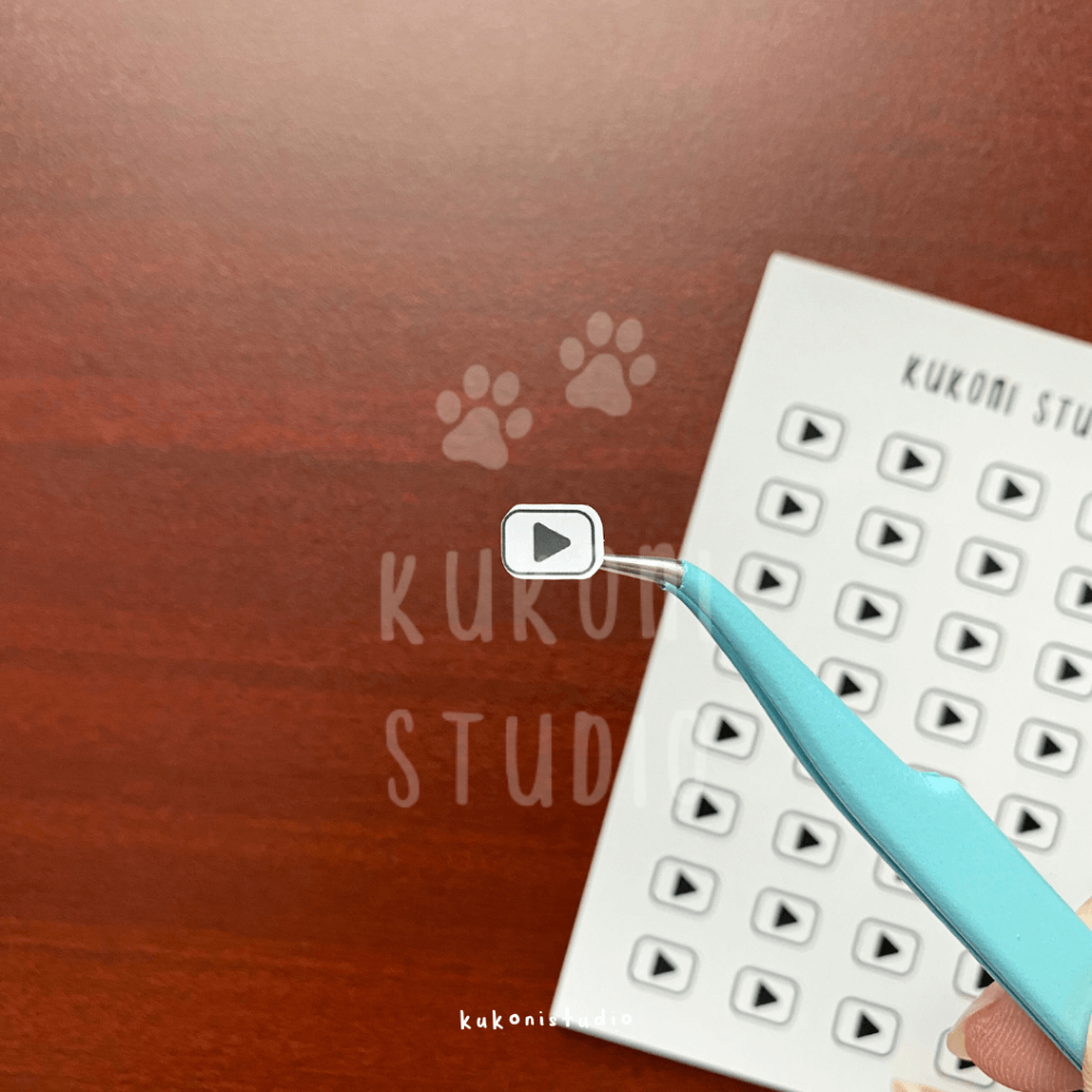 Jual Stiker Ikon YouTube (YouTube Icon Sticker) | Kukoni Studio Tiny ...