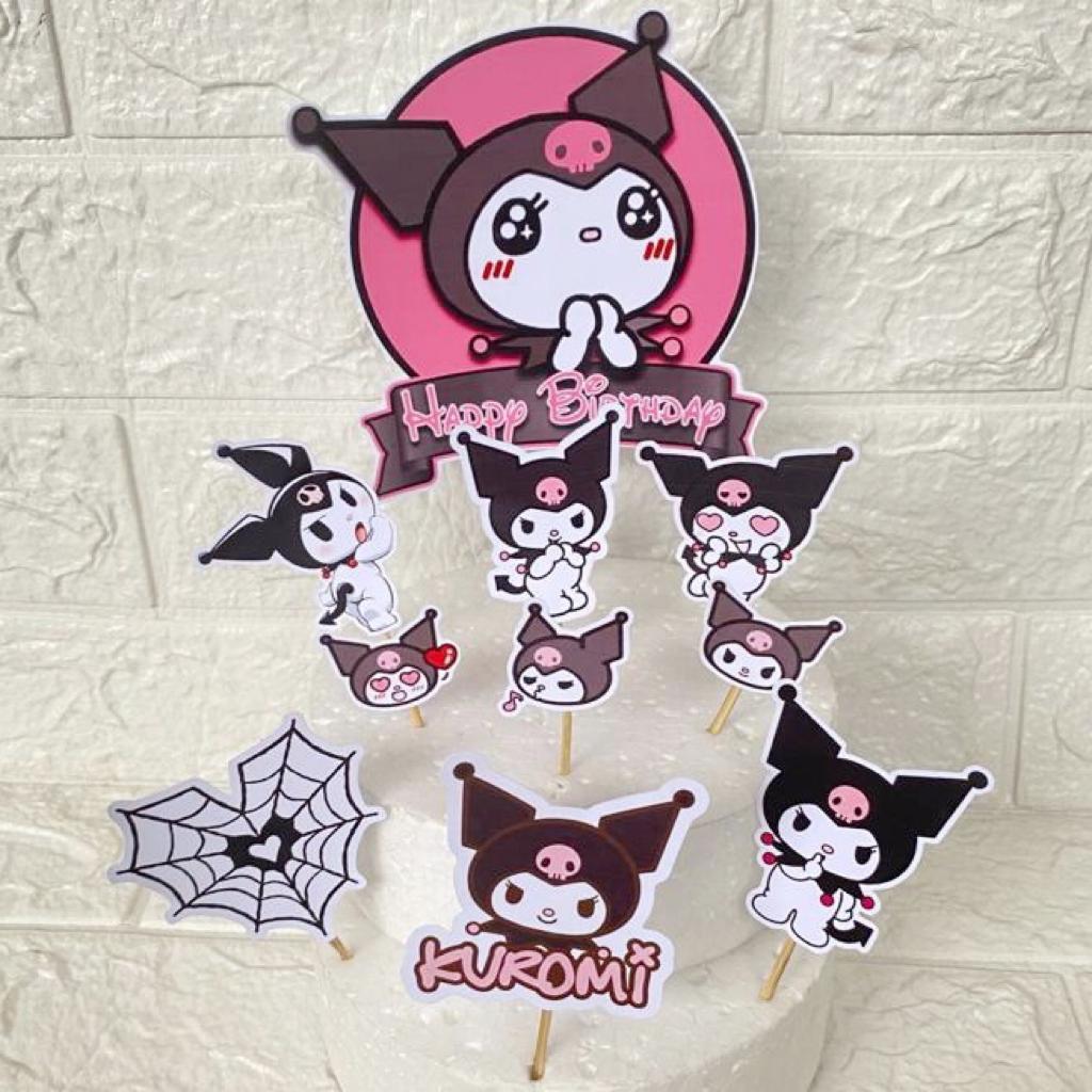 Jual Topper Ulang Tahun Kuromi / Topper Cake Kuromi | Shopee Indonesia