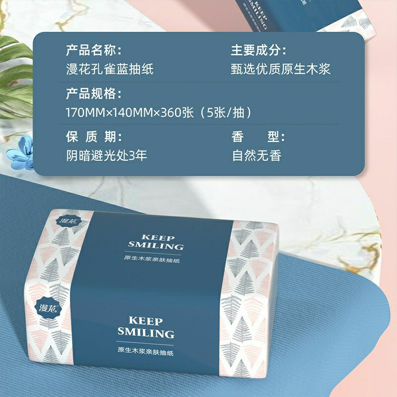 Jual Tisu Wajah KEEP SMILING 360 Sheet 5ply Tissue Import | Shopee ...