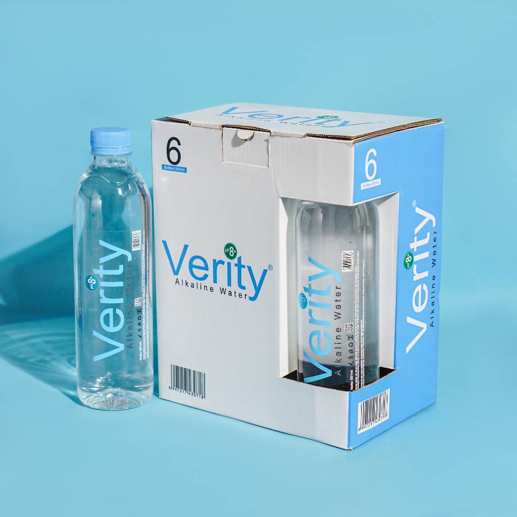 Jual Verity Alkaline Water 591ml (Min. 3 Box) - 1 Box (6 Botol ...