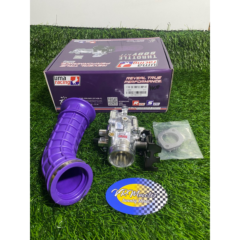 Jual Throttel body TB uma racing vario 125 vario 150 ukuran 32 mm dan ...