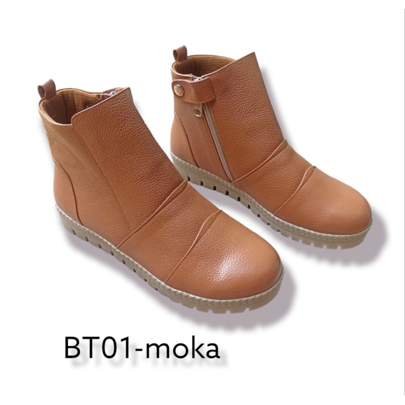 Jual sepatu boot kulit cewek | Shopee Indonesia