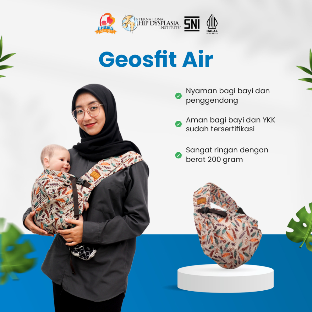 Jual GENDONGAN BAYI GEOS - CUDDLEME GEOS FIT AIR MOTIF - BISA COD ...