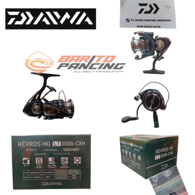 Jual RELL DAIWA REVROS HG LT 3000-CXH | Shopee Indonesia