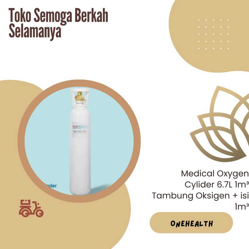Jual TABUNG OKSIGEN + ISI 1M3 (ONEHEALTH) | Shopee Indonesia