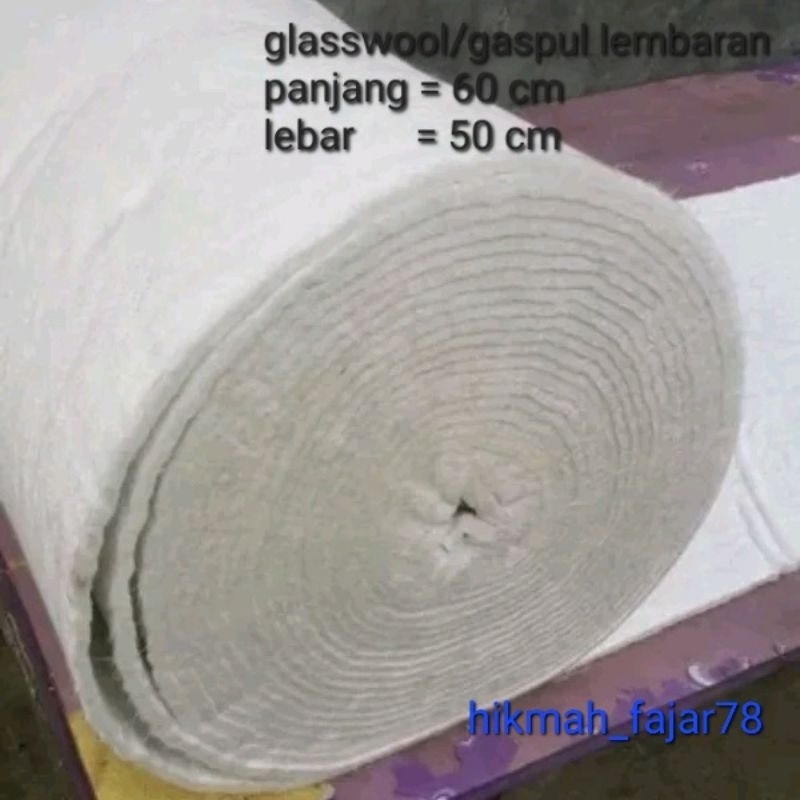 Jual GLASSWOOL GASPUL PUTIH 50 CM | Shopee Indonesia