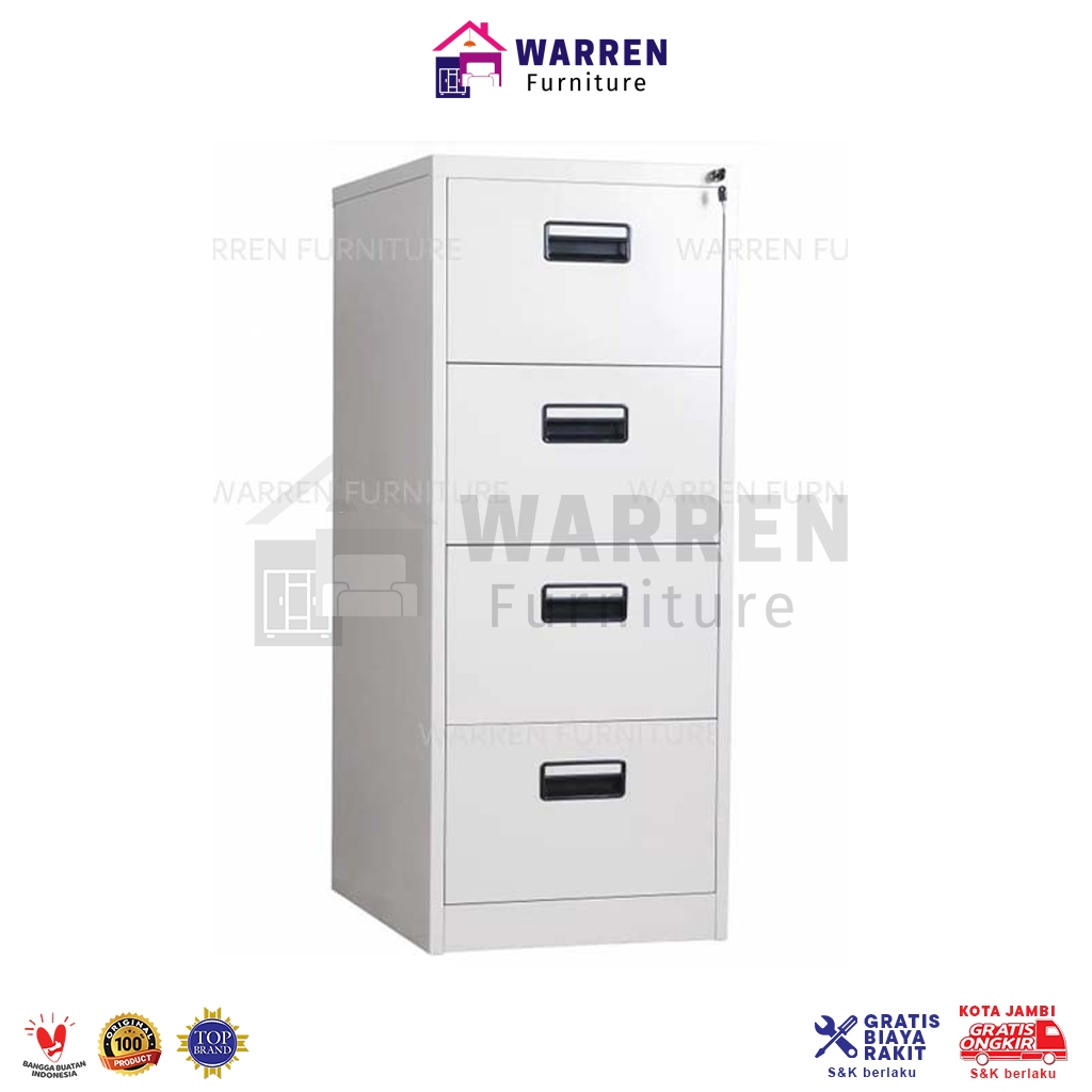 Jual Laci besi / Filling cabinet besi 4 laci | Shopee Indonesia