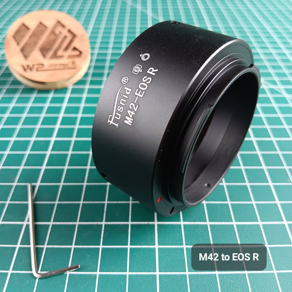 Jual Fusnid Lens Adapter Lensa M42 to Eos R mirrorless eosr RF | Shopee ...