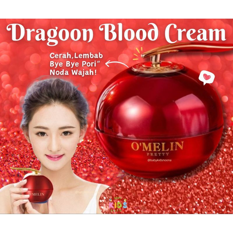 Jual O'MELIN Dragon's Blood Cream Brightening Ganoderma Lucidum Cream ...