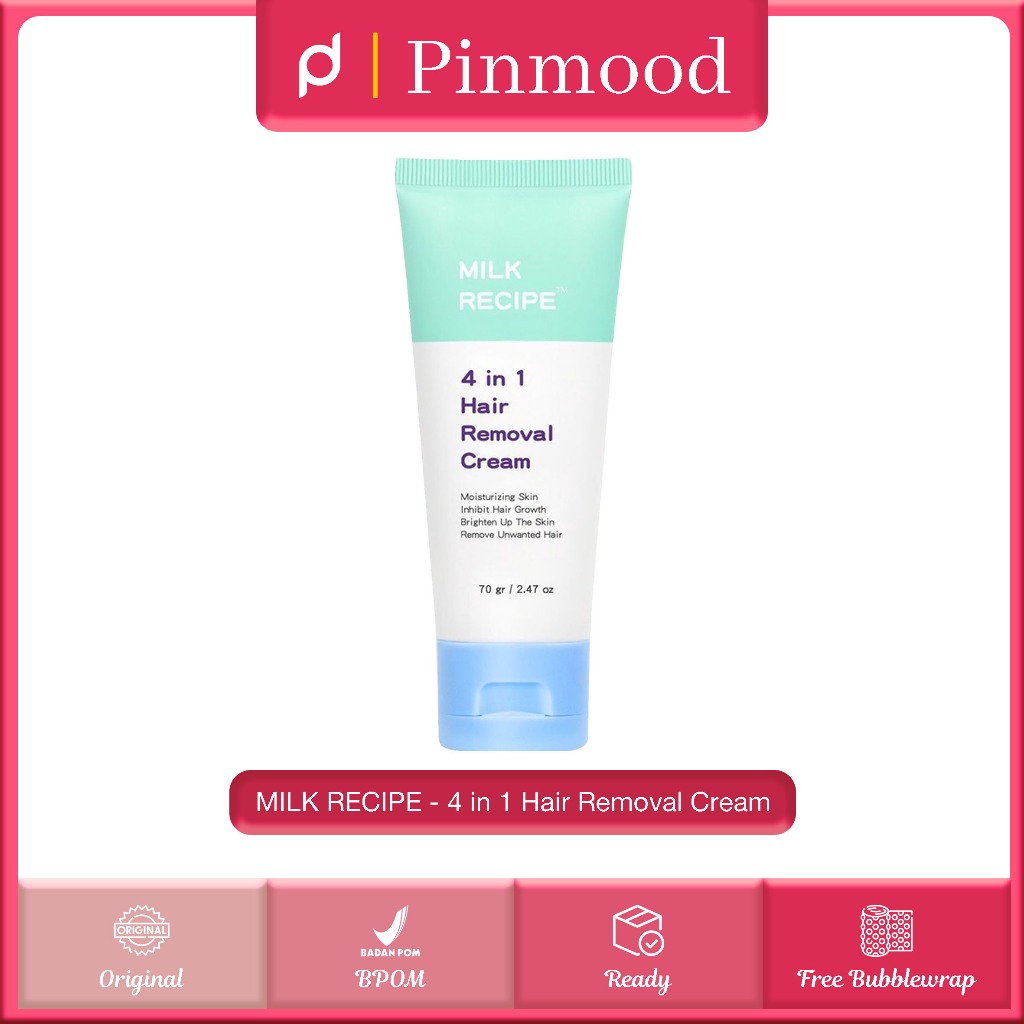 Jual MILK RECIPE - HAIR REMOVAL CREAM 4 IN 1 ( 70 g ) - Krim Waxing ...