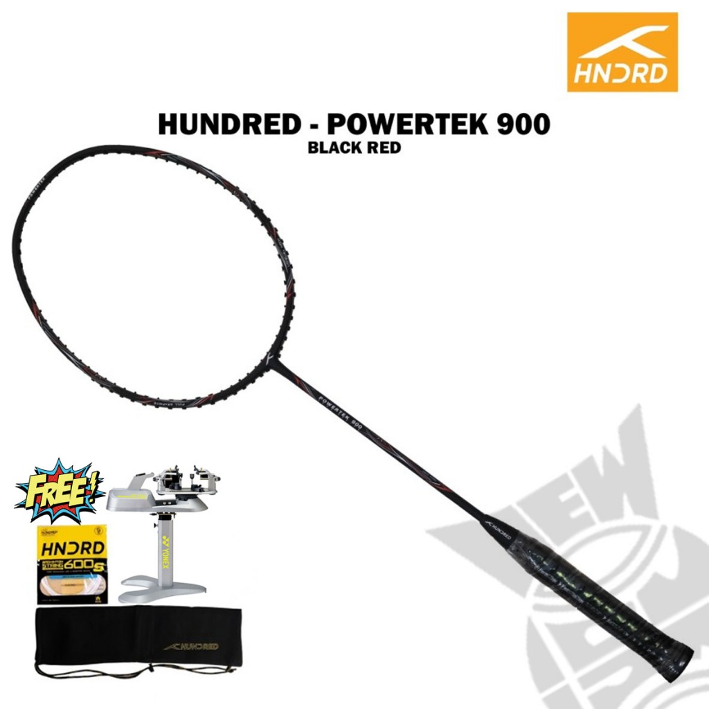 Jual Raket Badminton Hundred Powertek Series | Shopee Indonesia