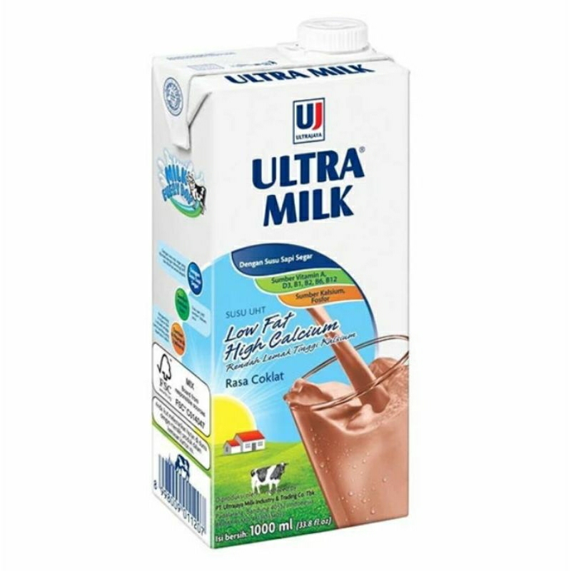Jual Ultra low fat susu uht rasa coklat 1 liter | Shopee Indonesia