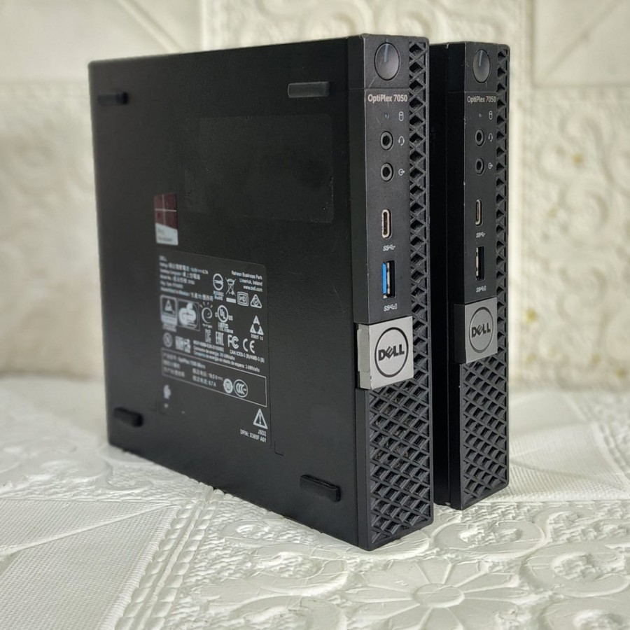 Jual MINI PC DELL OPTIPLEX 7050 I7 GENERASI 7 7700 RAM 16GB SSD 256GB ...