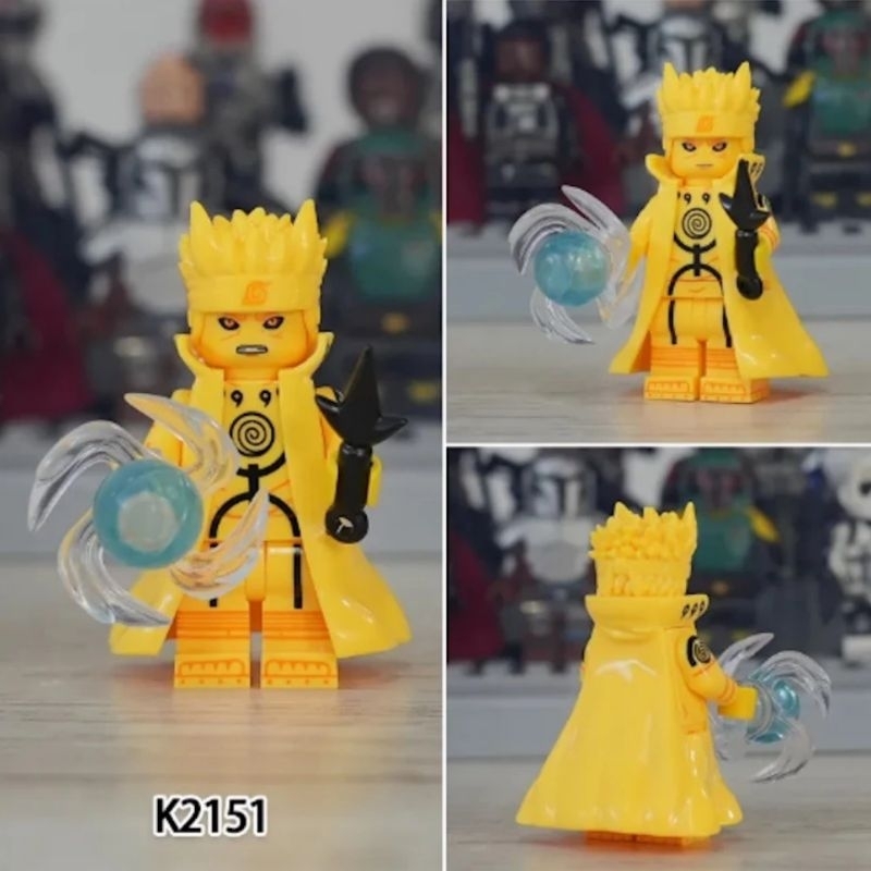 Jual Mini Action Figure Namikaze Minato Chakra Kyubi Anime Naruto ...