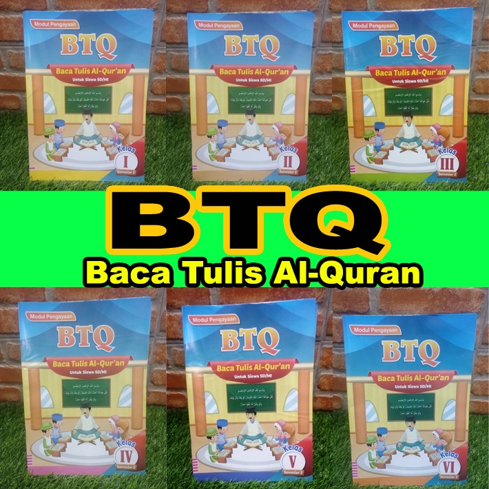Jual Modul Pengayaan BTQ (Baca Tulis Al-Quran) semester 2 | Shopee ...