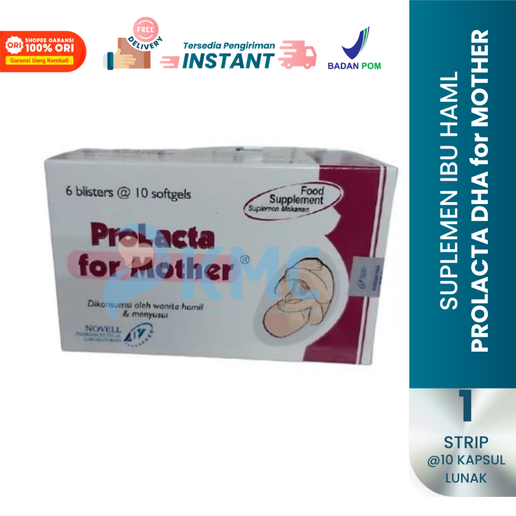 Jual Prolacta For Mother Isi 10 Kapsul DHA Untuk Ibu Hamil | Shopee ...