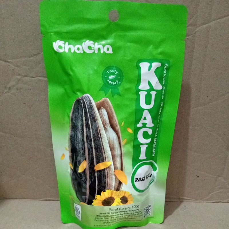 Jual Cha Cha Kuaci Rasa Asli Original 100g | Shopee Indonesia