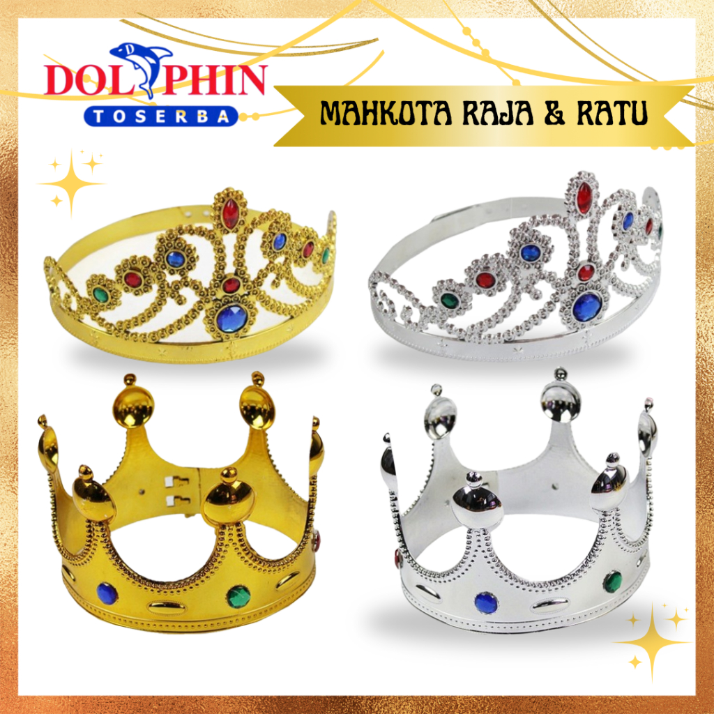 Jual Mahkota Raja/Ratu Putri/Pangeran Crown Princess /Prince / Queen ...