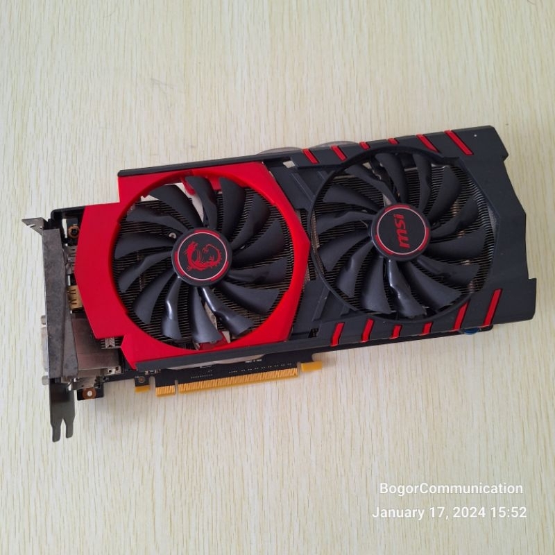 Jual VGA MSI GTX 960 2GB DDR5 128bit Nvidia Geforce GTX960 | Shopee ...