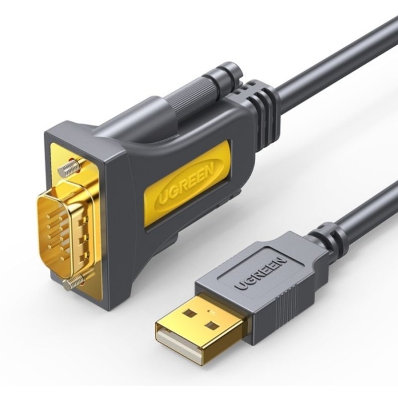 Jual UGREEN 1m USB To RS232 Adapter Serial Cable DB9 Male 9 Pin With PL2303 | Shopee Indonesia