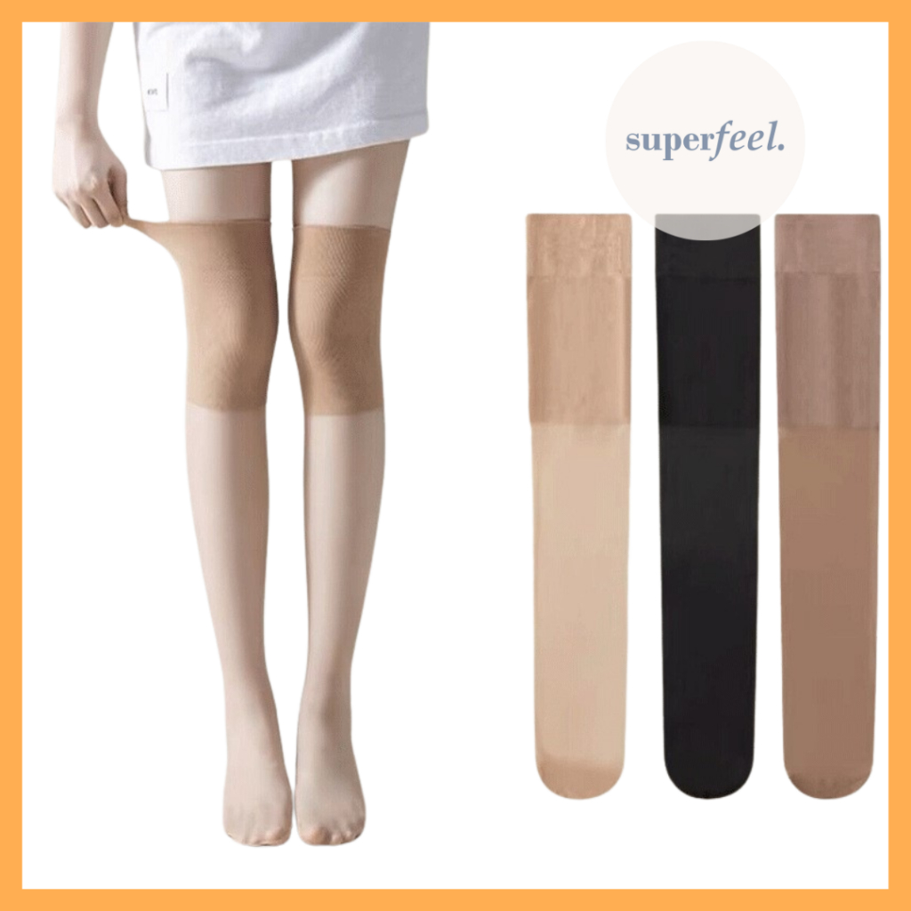 Jual SFL KAOS KAKI TINGGI SOCK HIGH SOCKS SEMI STOCKING STOKING KAUS ...