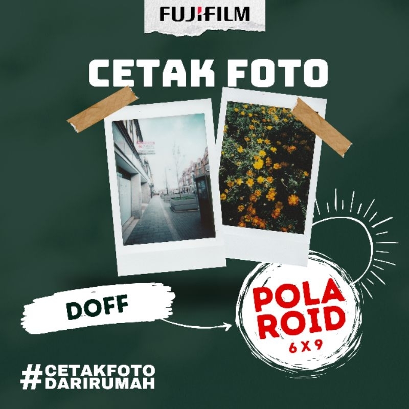 Jual CETAK FOTO POLAROID DOFF FUJIFILM LUCKY KODAK | ANTI AIR ANTI ...