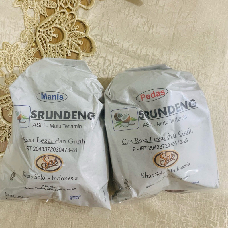 Jual Srundeng SOLO sae serundeng manis dan pedas 250gr | Shopee Indonesia