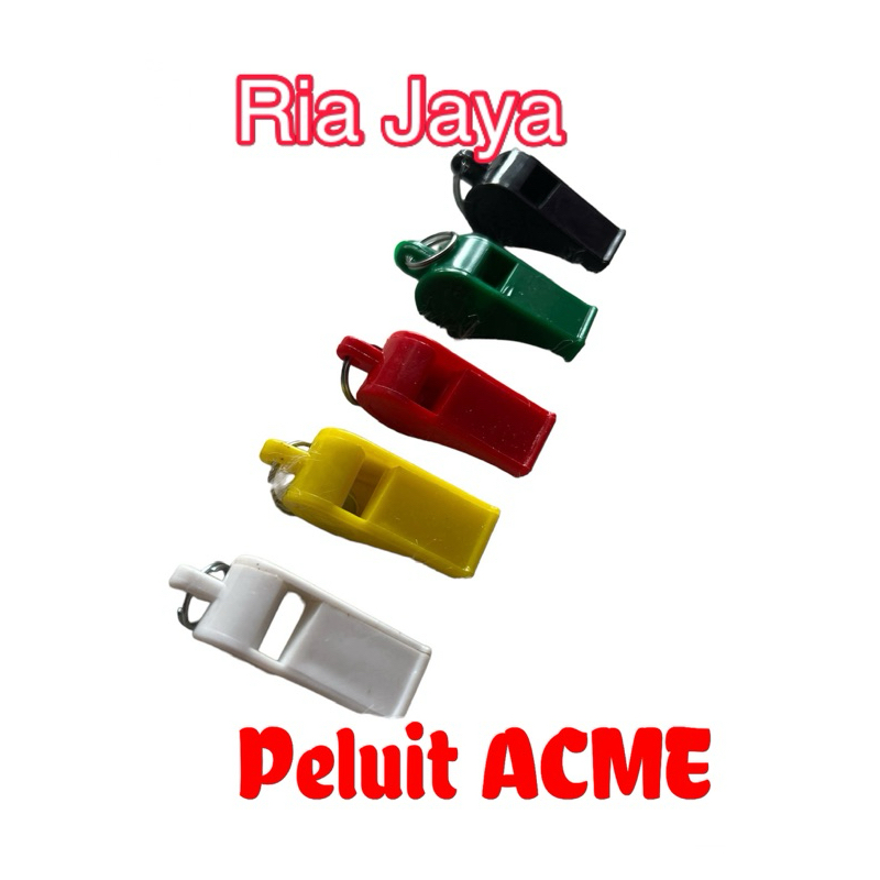 Jual Peluit ACME Peluit Pramuka Peluit Wasit Satpam Merah Hitam Putih ...