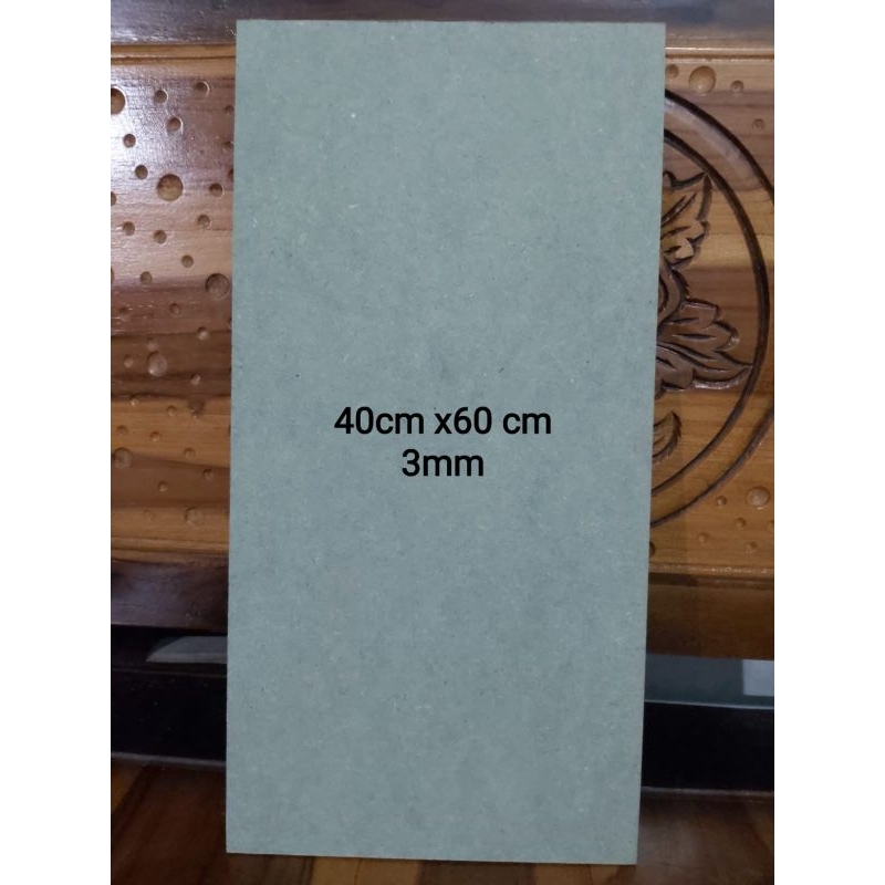 Jual Papan Mdf/HMR ukuran 40 cm x 60cm,3mm | Shopee Indonesia