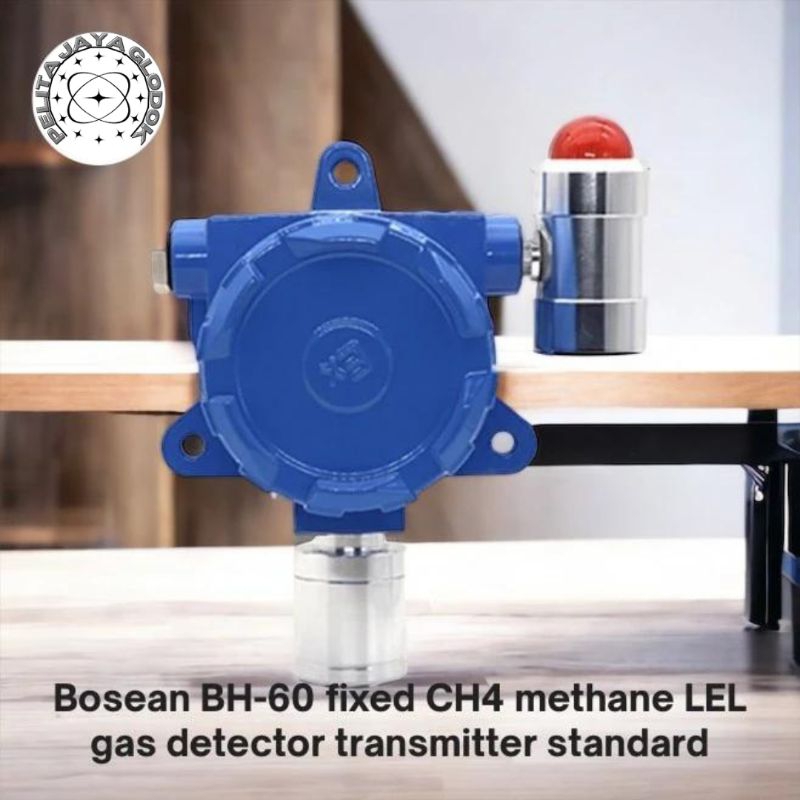 Jual Bosean BH-60 fixed CH4 methane LEL gas detector transmitter standard | Shopee Indonesia