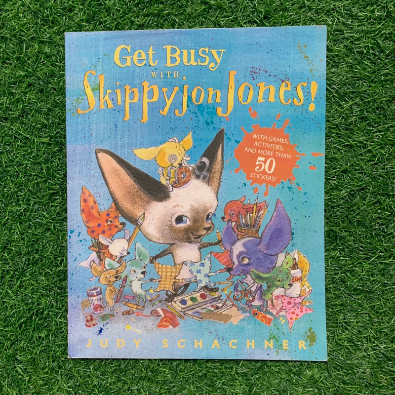Jual (Saturasi Preloved) Get Busy with Skippyjon Jones Activity Book ...