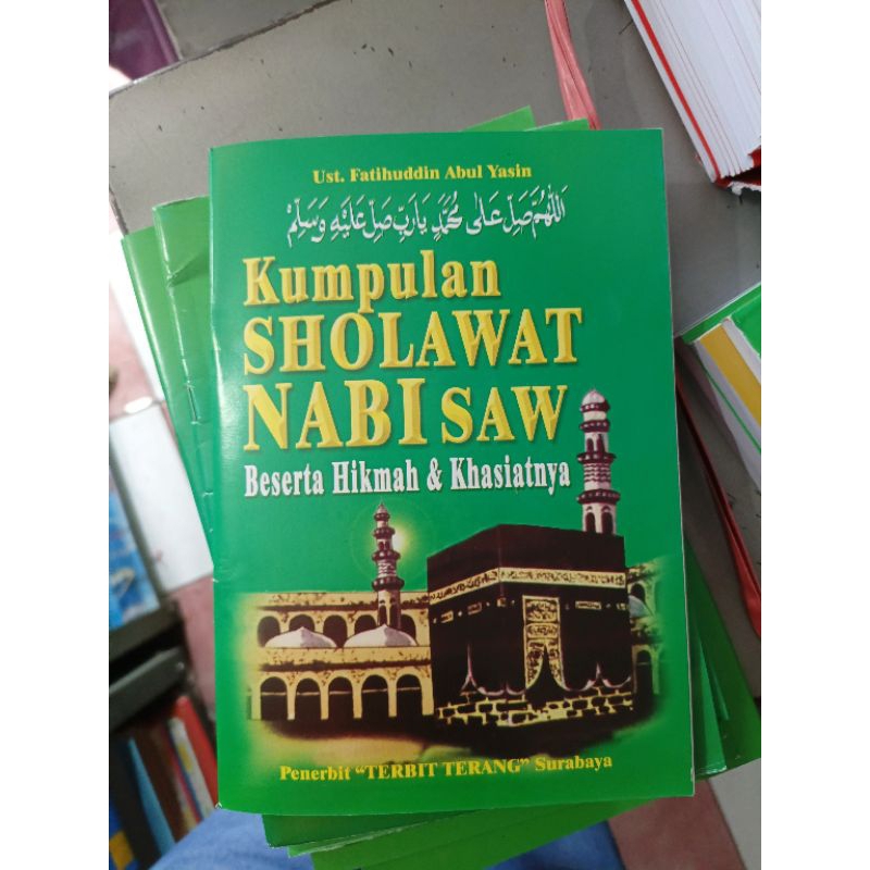 Jual Sholawat Nabi/Kumpulan Solawat Nabi Arab+Latin+Terjemah | Shopee ...