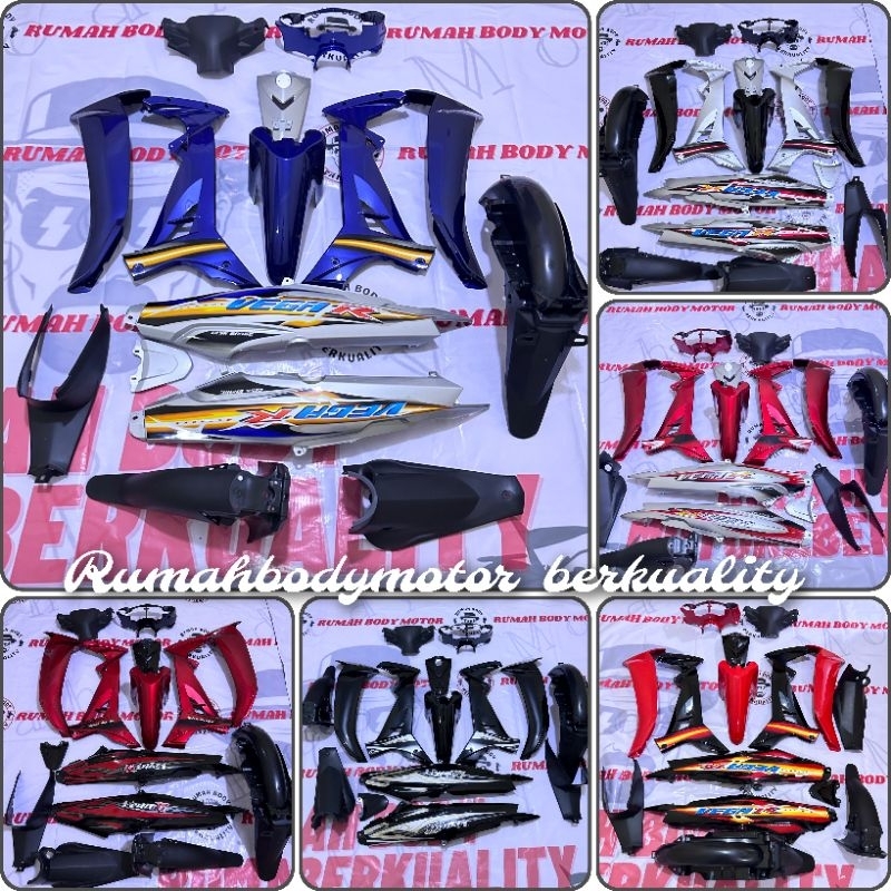 Jual Yamaha vega r new Cover full body kasar dan halus vega r new plus ...