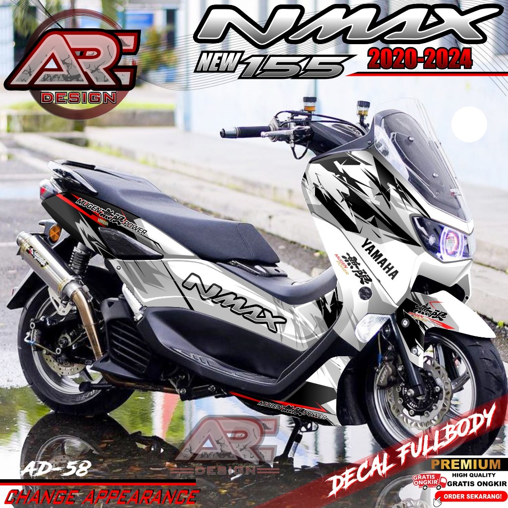 Jual (PROMO COD) TERBARU Decal Sticker Yamaha Nmax 155 New 2020 2021 ...