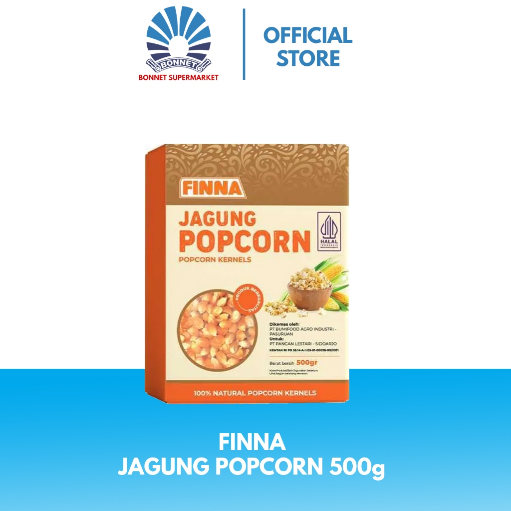 Jual Finna Jagung Popcorn 500g 8991818070281 | Shopee Indonesia