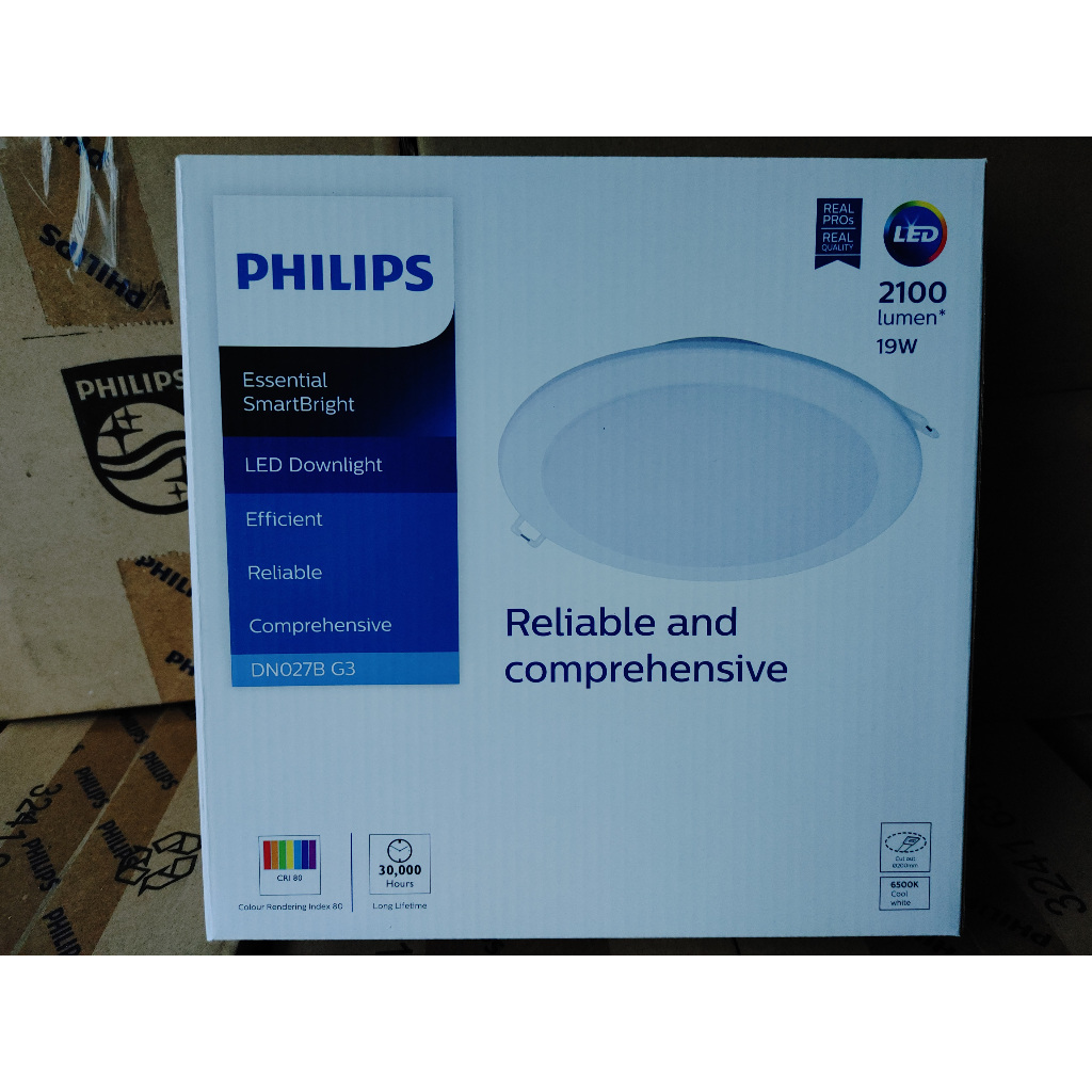 Jual Lampu Downlight Philips DN027B G3 LED20/ CW NW WW 19W D200 ...