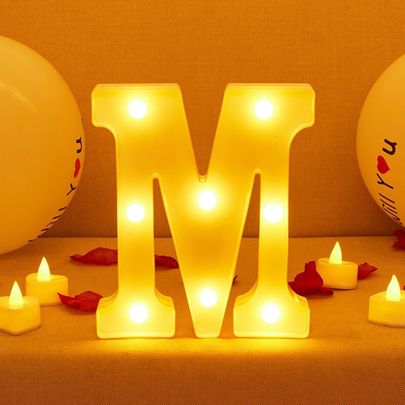 Jual LAMPU LED ALFABET HURUF A-Z dan SIMBOL | Shopee Indonesia