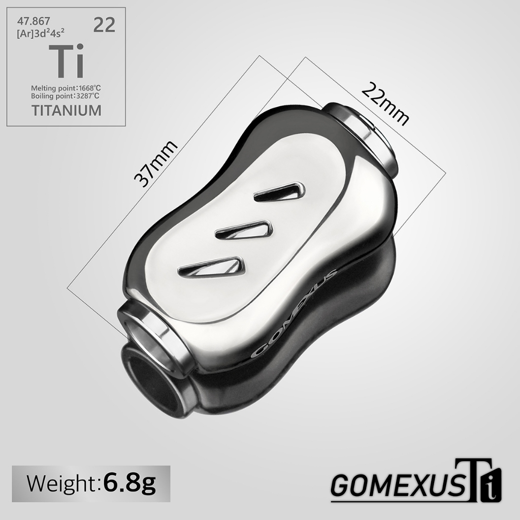 Jual Gomexus Galaxy 22mm Titanium Handle Knob for Shimano Ultegra Daiwa ...