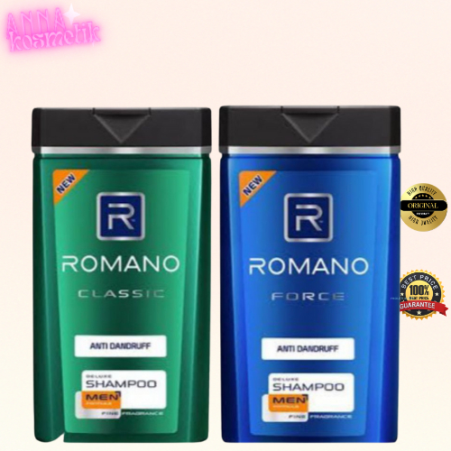 Jual Romano Shampoo Anti-Dandruff 170ml / Romano Body Shower | Shopee ...