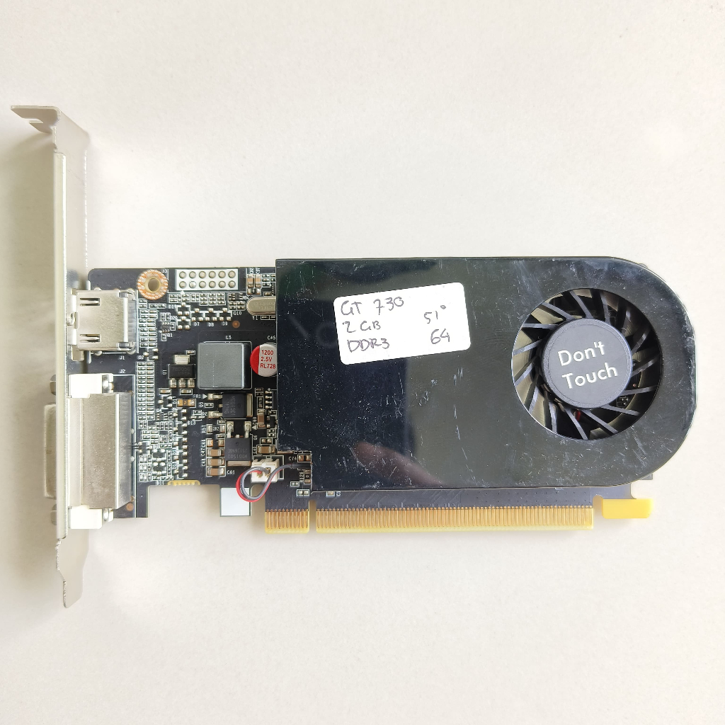 Jual VGA NVIDIA GT 730 2GB 64BIT DDR3 DX12 | Shopee Indonesia