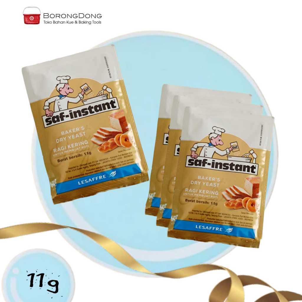 Jual Ragi Saf-Instant (Sachet 11g) --- Kemasan Baru! | Shopee Indonesia