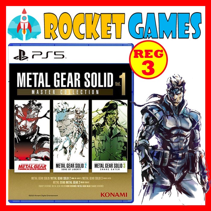 Jual PS5 Metal Gear Solid Master Collection Vol.1 / MGS Collection Vol ...