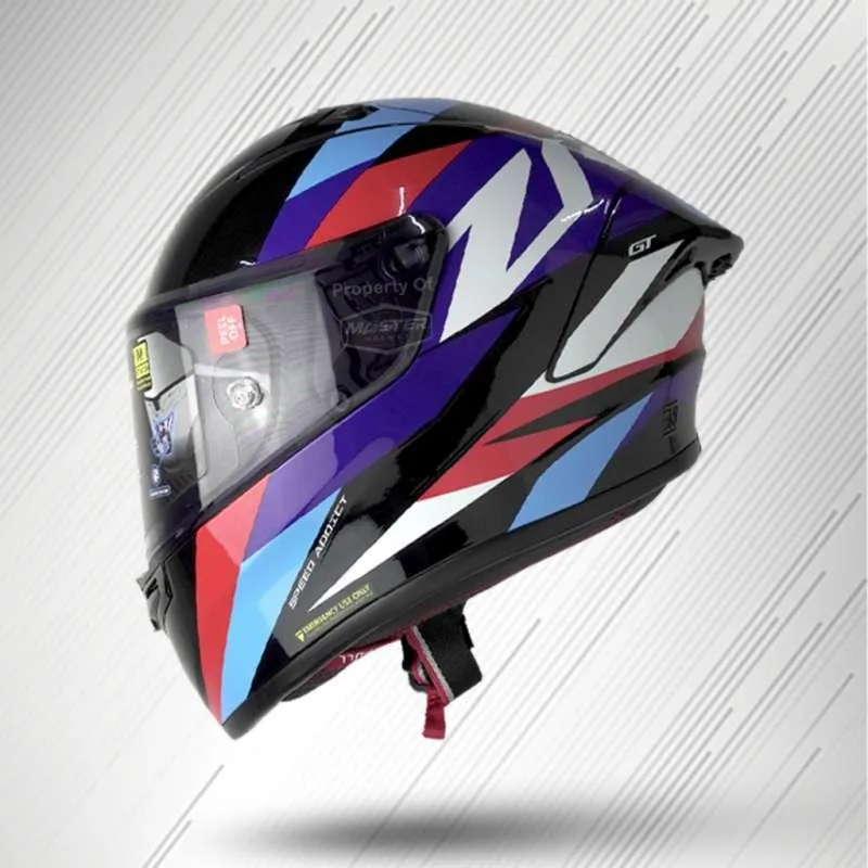 Jual Helm NJS ZX-1R GT Motif Original / Helm Full Face Premium Pria dan ...