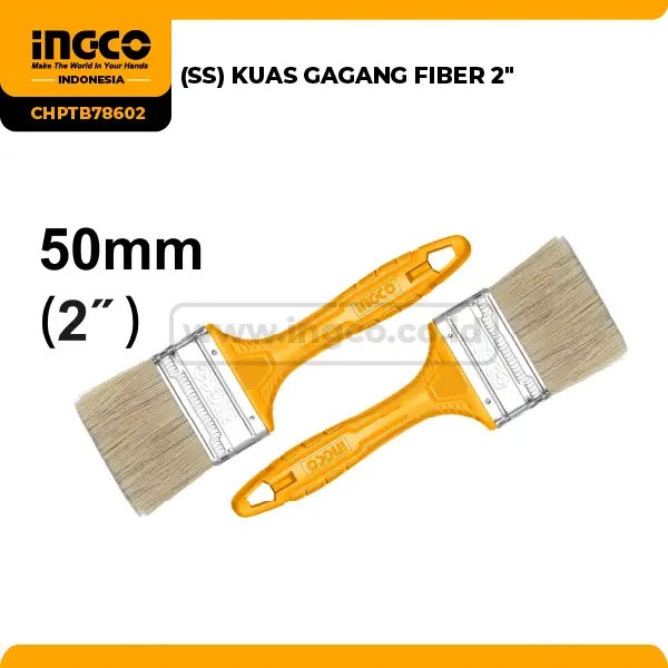 Jual Kuas Cat 2" Inch INGCO CHPTB78602 Tembok Besi Minyak Kayu Paint ...