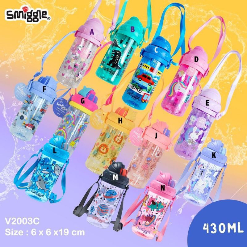 Jual SMIGGLE BOTTLE 430ML BPA FREE MURAH | Shopee Indonesia