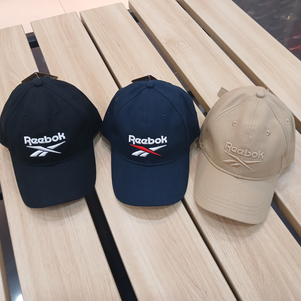 Jual Topi - REEBOK Active Foundation Badge Men's Cap - Black/Navy/Beige ...