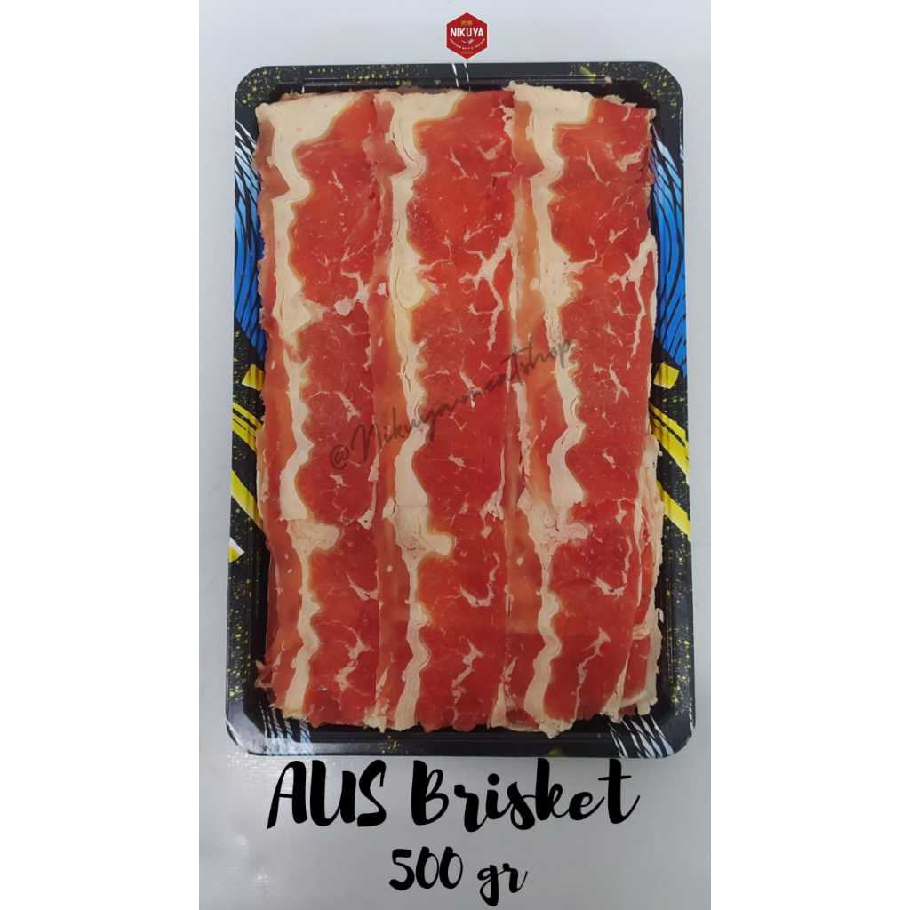 Jual AUS BRISKET fatty beef slice - daging sapi yoshinoya yakiniku ...