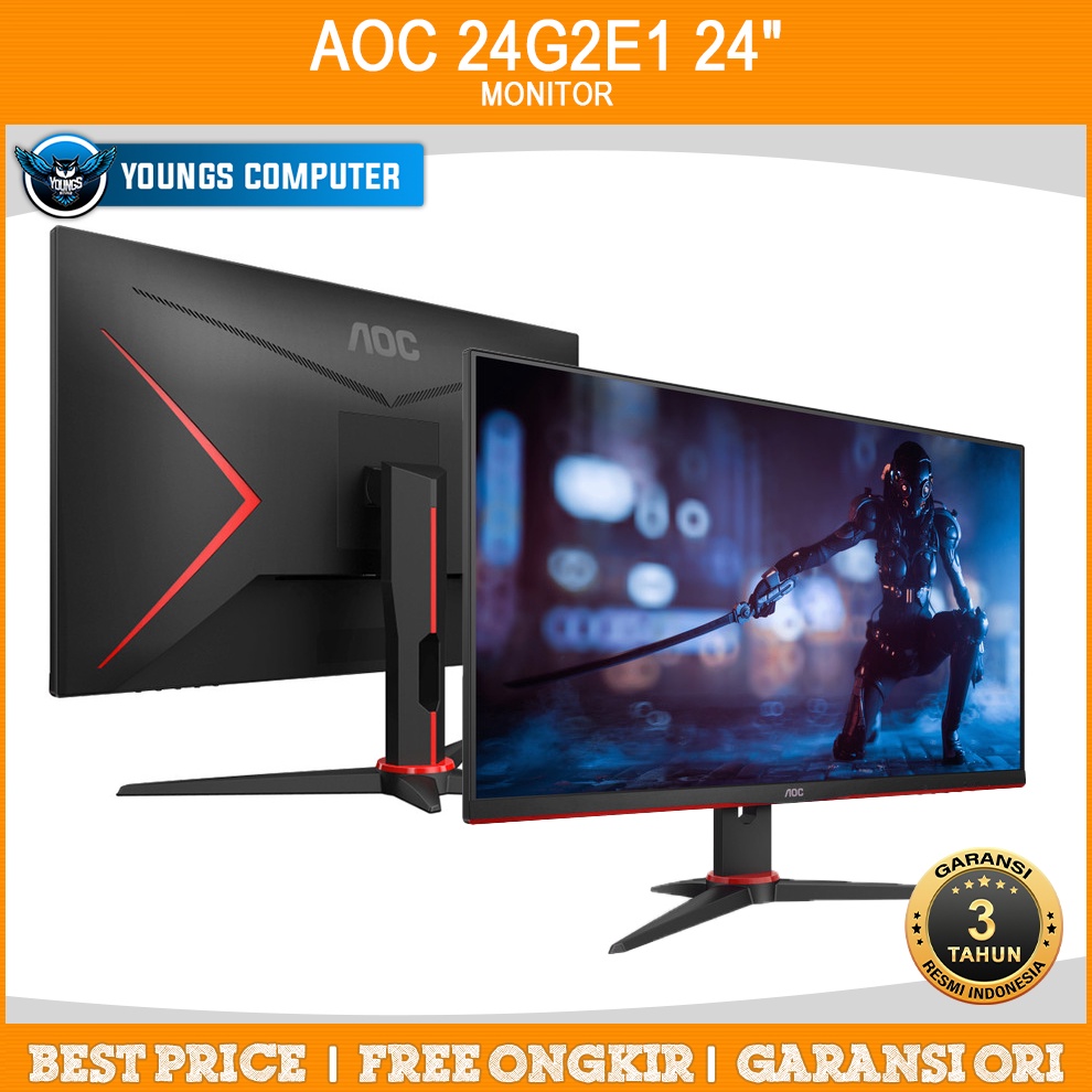 Jual ART J78D MONITOR LED AOC 24G2E1 24 IPS 1Hz 1ms Frameless | Shopee ...